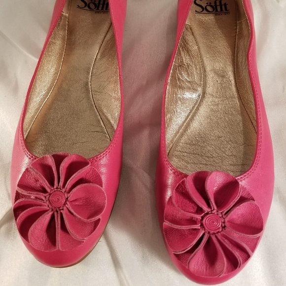 Sofft | Shoes | Sofft Floret Pink Ballet Flats 85n | Poshmark